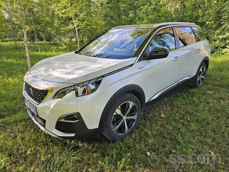 Balts Peugeot 5008 2017 Limbaži, ar dzinēja tilpumu 2.00 L un nobraukumu 189 tūkst. km par 14000 €, foto 5 vietnē AUTOMOTO.COM.LV