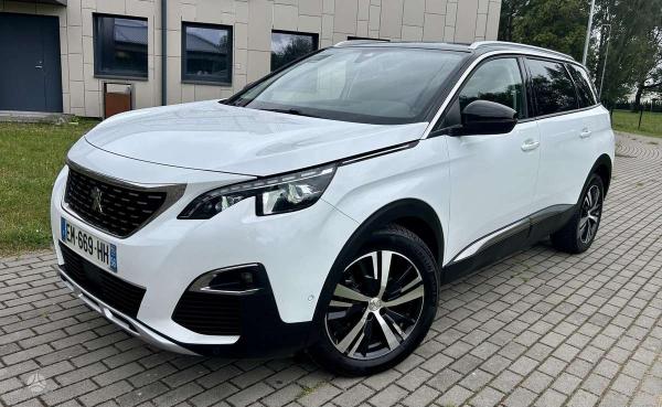 Balts Peugeot 5008 2017 Tauragė, ar dzinēja tilpumu 2.00 L un nobraukumu 185 tūkst. km par 12200 €, foto 1 vietnē AUTOMOTO.COM.LV