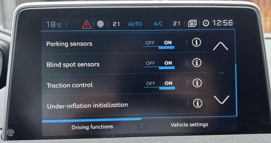 Balts Peugeot 5008 2017 Tauragė, ar dzinēja tilpumu 2.00 L un nobraukumu 185 tūkst. km par 12200 €, foto 13 vietnē AUTOMOTO.COM.LV