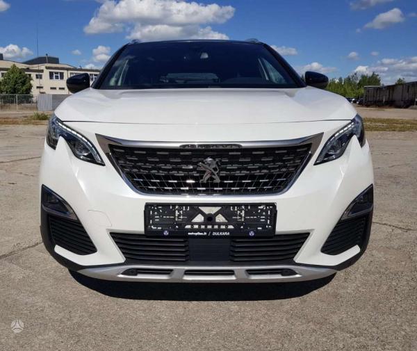 Balts Peugeot 5008 2017 Šauļi, ar dzinēja tilpumu 2.00 L un nobraukumu 182 tūkst. km par 12700 €, foto 2 vietnē AUTOMOTO.COM.LV