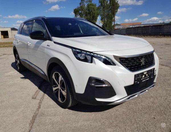 Balts Peugeot 5008 2017 Šauļi, ar dzinēja tilpumu 2.00 L un nobraukumu 182 tūkst. km par 12700 €, foto 3 vietnē AUTOMOTO.COM.LV