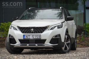 White Peugeot 5008 2017 in Riga, with an engine capacity of 2.00 L and mileage of 191 thousand km for 12990 €, photo  on AUTOMOTO.COM.LV