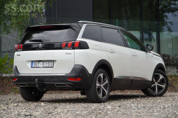 Balts Peugeot 5008 2017 Rīga, ar dzinēja tilpumu 2.00 L un nobraukumu 191 tūkst. km par 12990 €, foto 7 vietnē AUTOMOTO.COM.LV