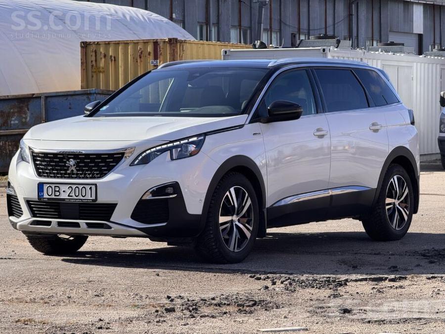 Balts Peugeot 5008 2018 Rīga, ar dzinēja tilpumu 1.60 L un nobraukumu 151 tūkst. km par 3200 €, foto 1 vietnē AUTOMOTO.COM.LV