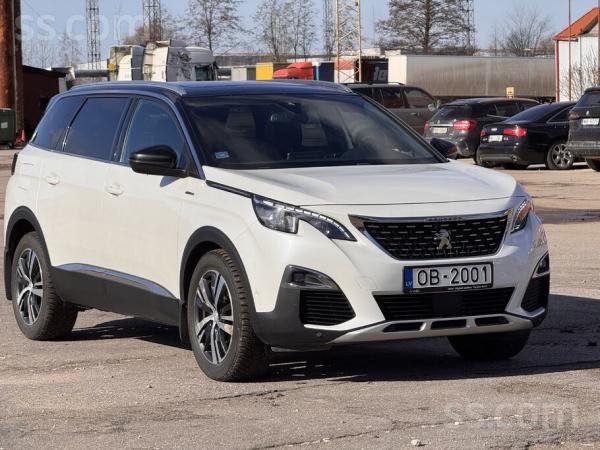 Balts Peugeot 5008 2018 Rīga, ar dzinēja tilpumu 1.60 L un nobraukumu 151 tūkst. km par 3200 €, foto 3 vietnē AUTOMOTO.COM.LV