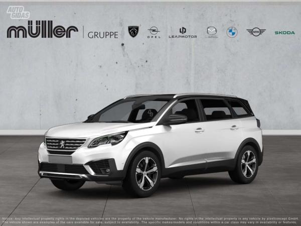 White Peugeot 5008 2018 in Kaunas, with an engine capacity of 2.00 L and mileage of 61 thousand km for 23935 €, photo 1 on AUTOMOTO.COM.LV