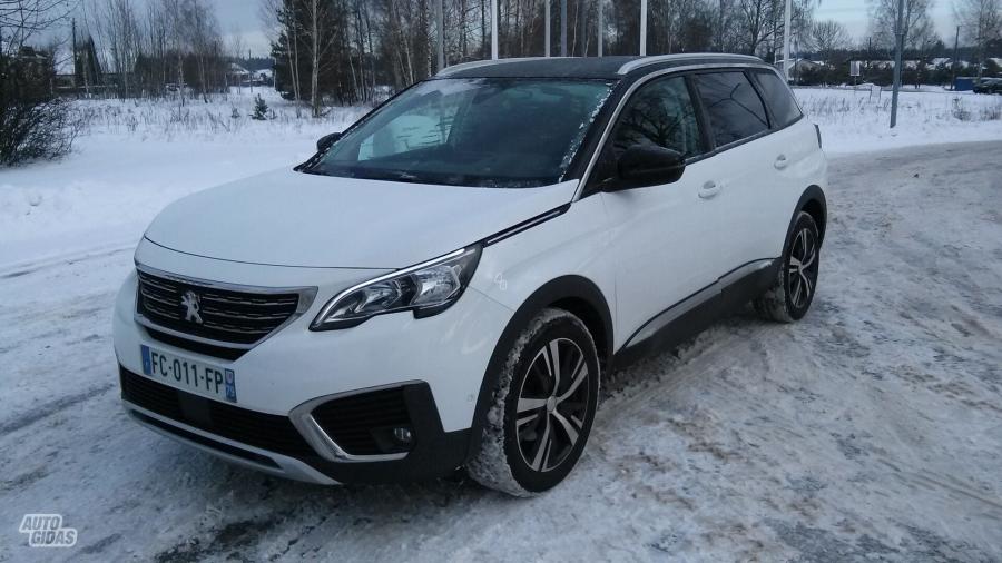Balts Peugeot 5008 2018 Tauragė, ar dzinēja tilpumu 1.50 L un nobraukumu 129 tūkst. km par 10400 €, foto 3 vietnē AUTOMOTO.COM.LV
