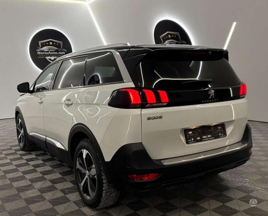 Balts Peugeot 5008 2018 Marijampole, ar dzinēja tilpumu 2.00 L un nobraukumu 274 tūkst. km par 13850 €, foto 35 vietnē AUTOMOTO.COM.LV