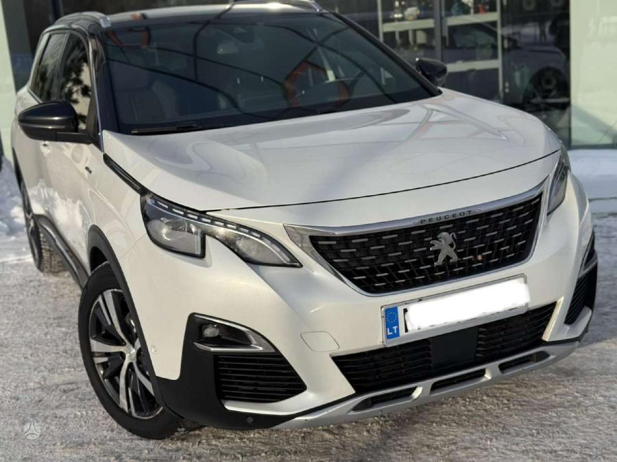 Balts Peugeot 5008 2018 Klaipėda, ar dzinēja tilpumu 1.56 L un nobraukumu 345 tūkst. km par 12880 €, foto 1 vietnē AUTOMOTO.COM.LV