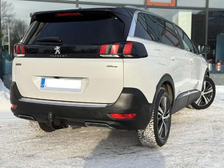 Balts Peugeot 5008 2018 Klaipėda, ar dzinēja tilpumu 1.56 L un nobraukumu 345 tūkst. km par 12880 €, foto 4 vietnē AUTOMOTO.COM.LV