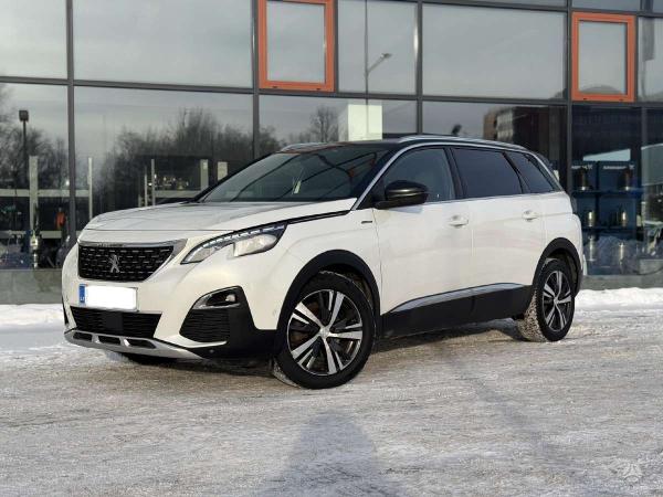White Peugeot 5008 2018 in Klaipeda, with an engine capacity of 1.50 L and mileage of 345 thousand km for 12880 €, photo 8 on AUTOMOTO.COM.LV