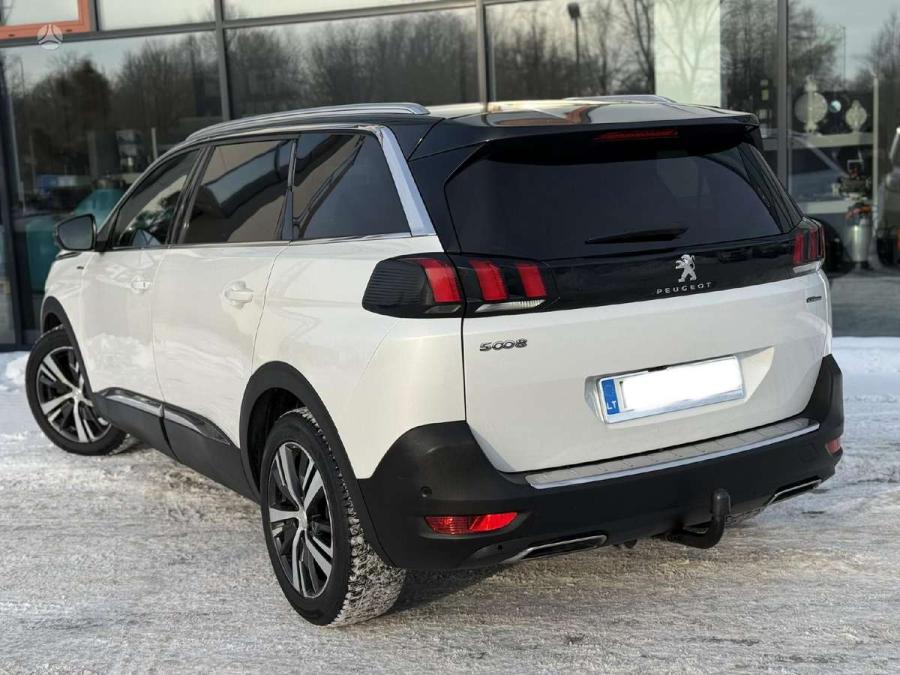 White Peugeot 5008 2018 in Klaipeda, with an engine capacity of 1.50 L and mileage of 345 thousand km for 12880 €, photo 30 on AUTOMOTO.COM.LV
