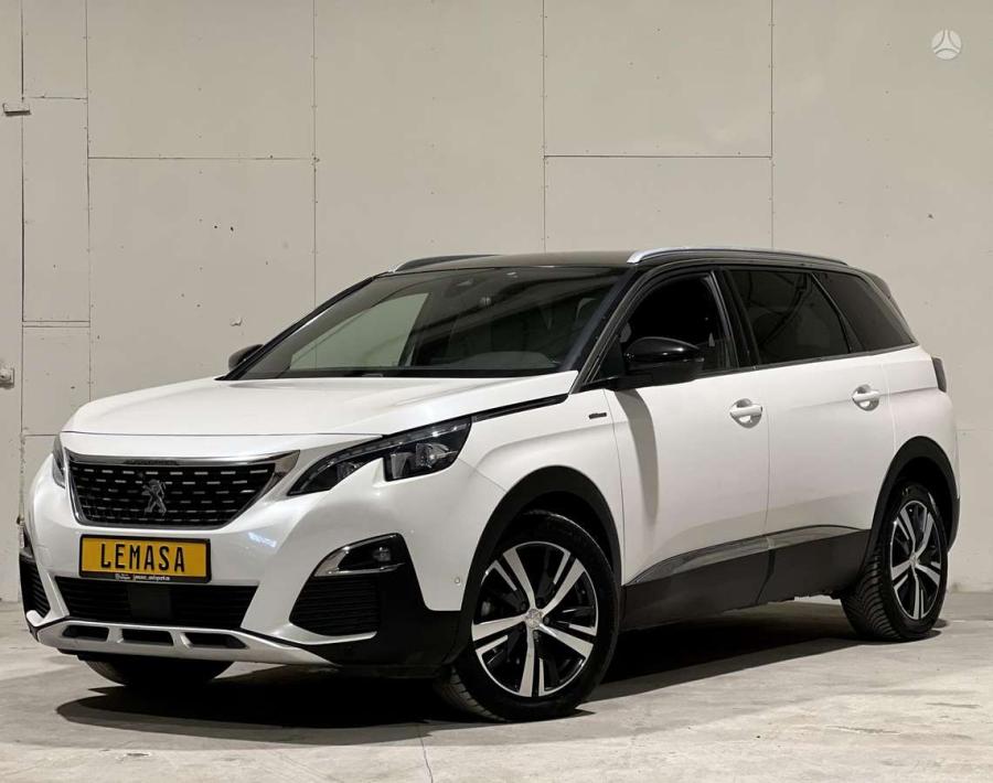 Balts Peugeot 5008 2018 Klaipėda, ar dzinēja tilpumu 1.56 L un nobraukumu 232 tūkst. km par 13999 €, foto 1 vietnē AUTOMOTO.COM.LV