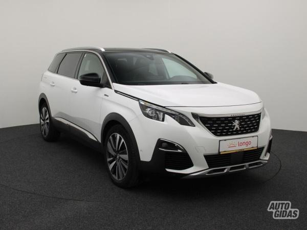 White Peugeot 5008 2018 in Vilnius, with an engine capacity of 1.20 L and mileage of 146 thousand km for 13599 €, photo 10 on AUTOMOTO.COM.LV