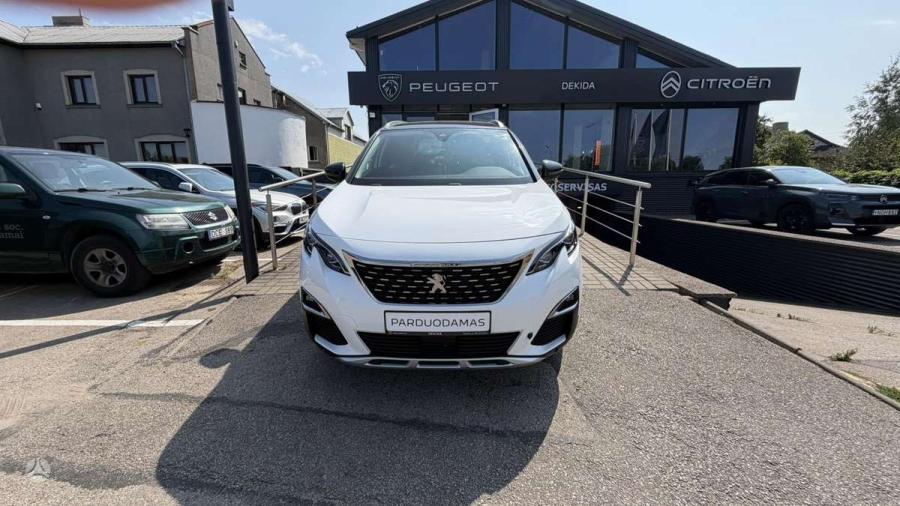 Balts Peugeot 5008 2018 Šauļi, ar dzinēja tilpumu 1.20 L un nobraukumu 84 tūkst. km par 14350 €, foto 3 vietnē AUTOMOTO.COM.LV