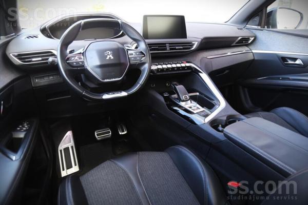 White Peugeot 5008 2018 in Riga, with an engine capacity of 1.50 L and mileage of 112 thousand km for 15495 €, photo 10 on AUTOMOTO.COM.LV