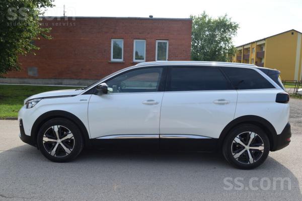 Balts Peugeot 5008 2018 Bauska, ar dzinēja tilpumu 1.60 L un nobraukumu 51 tūkst. km par 17800 €, foto 6 vietnē AUTOMOTO.COM.LV