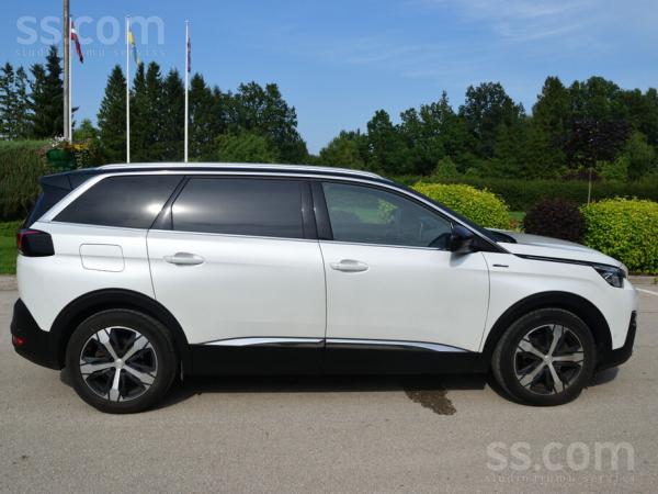 Balts Peugeot 5008 2018 Bauska, ar dzinēja tilpumu 1.60 L un nobraukumu 51 tūkst. km par 17800 €, foto 7 vietnē AUTOMOTO.COM.LV