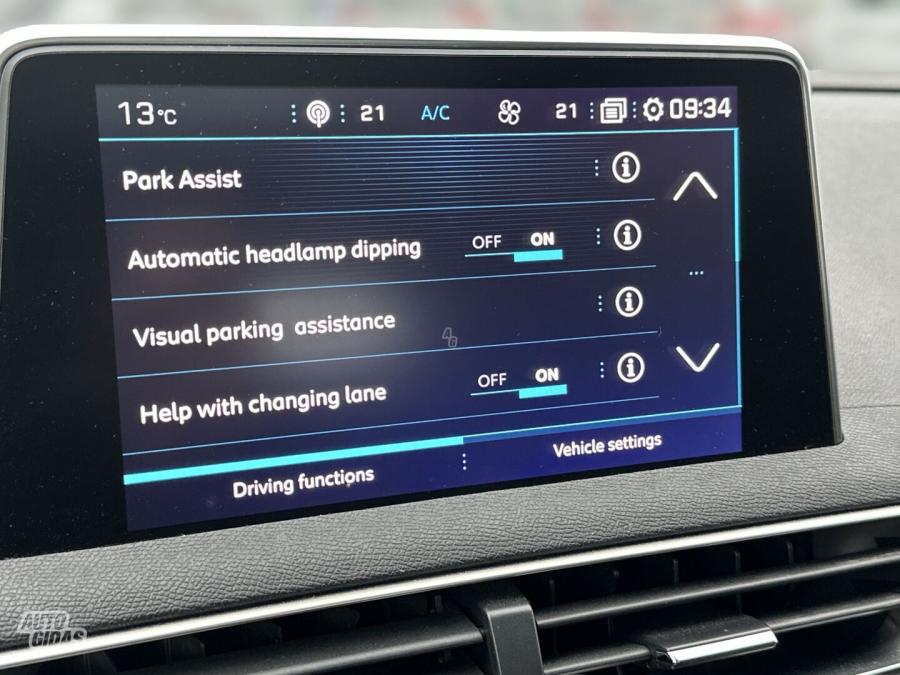 Balts Peugeot 5008 2018 Klaipėda, ar dzinēja tilpumu 1.60 L un nobraukumu 116 tūkst. km par 18300 €, foto 26 vietnē AUTOMOTO.COM.LV