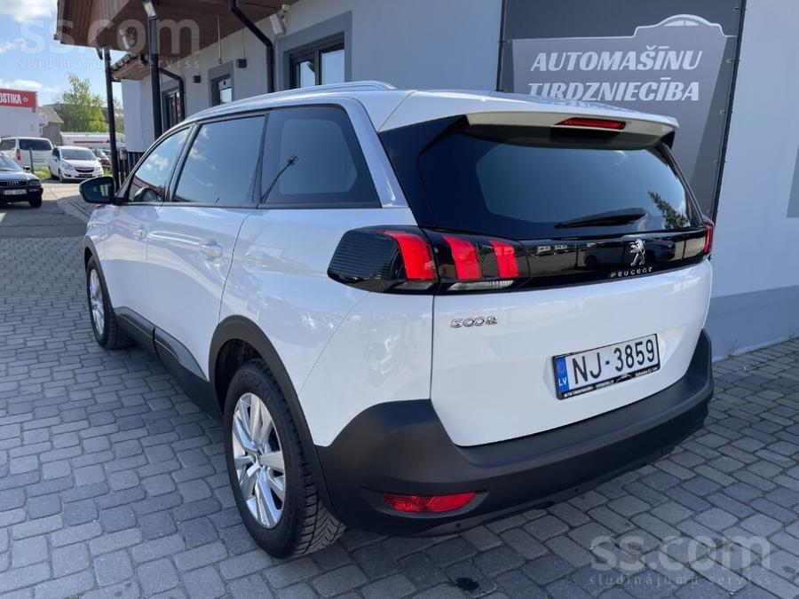Balts Peugeot 5008 2019 Talsi, ar dzinēja tilpumu 1.50 L un nobraukumu 147 tūkst. km par 10990 €, foto 31 vietnē AUTOMOTO.COM.LV