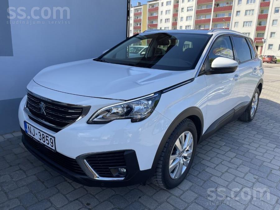 Balts Peugeot 5008 2019 Talsi, ar dzinēja tilpumu 1.50 L un nobraukumu 147 tūkst. km par 10990 €, foto 33 vietnē AUTOMOTO.COM.LV