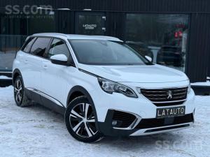 White Peugeot 5008 2019 in Riga, with an engine capacity of 1.50 L and mileage of 81 thousand km for 15700 €, photo 4 on AUTOMOTO.COM.LV