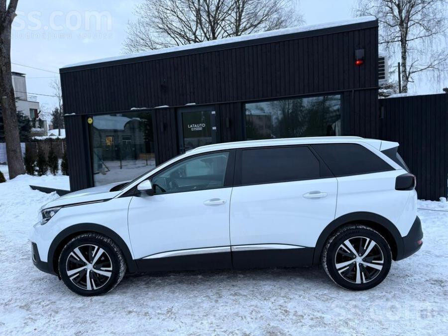White Peugeot 5008 2019 in Riga, with an engine capacity of 1.50 L and mileage of 81 thousand km for 15700 €, photo 10 on AUTOMOTO.COM.LV