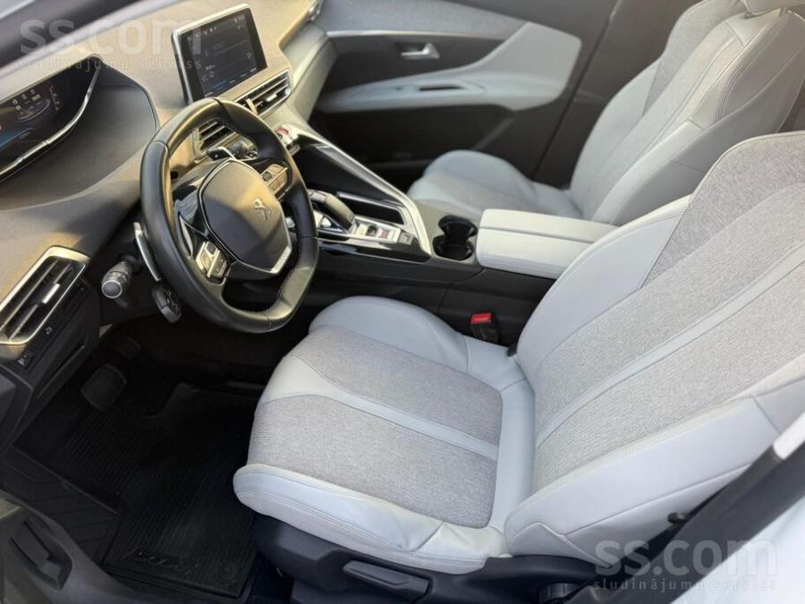 White Peugeot 5008 2019 in Riga, with an engine capacity of 1.50 L and mileage of 81 thousand km for 15700 €, photo 15 on AUTOMOTO.COM.LV
