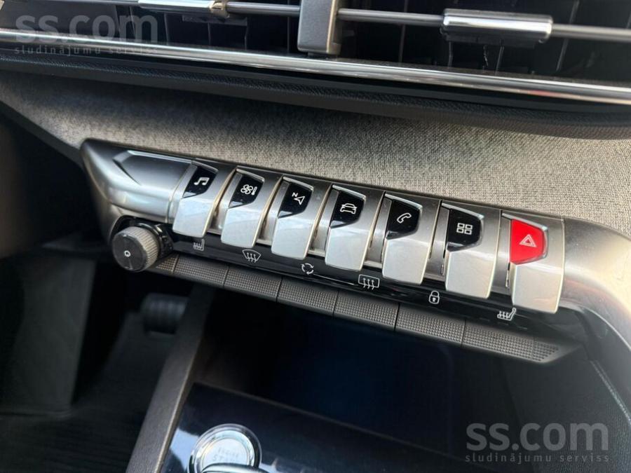 White Peugeot 5008 2019 in Riga, with an engine capacity of 1.50 L and mileage of 81 thousand km for 15700 €, photo 28 on AUTOMOTO.COM.LV