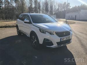 White Peugeot 5008 2019 in Riga, with an engine capacity of 1.50 L and mileage of 148 thousand km for 14990 €, photo 6 on AUTOMOTO.COM.LV