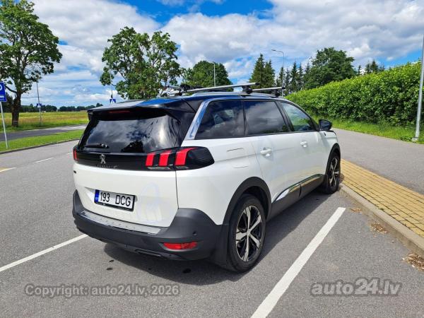 White Peugeot 5008 2019 in Tartu, with an engine capacity of 1.50 L and mileage of 109 thousand km for 18500 €, photo 3 on AUTOMOTO.COM.LV