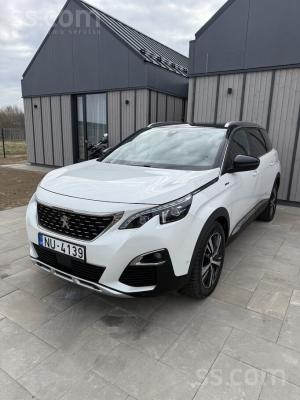 White Peugeot 5008 2019 in Riga, with an engine capacity of 1.50 L and mileage of 153 thousand km for 15400 €, photo  on AUTOMOTO.COM.LV