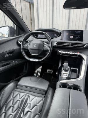White Peugeot 5008 2019 in Riga, with an engine capacity of 1.50 L and mileage of 153 thousand km for 15400 €, photo 6 on AUTOMOTO.COM.LV