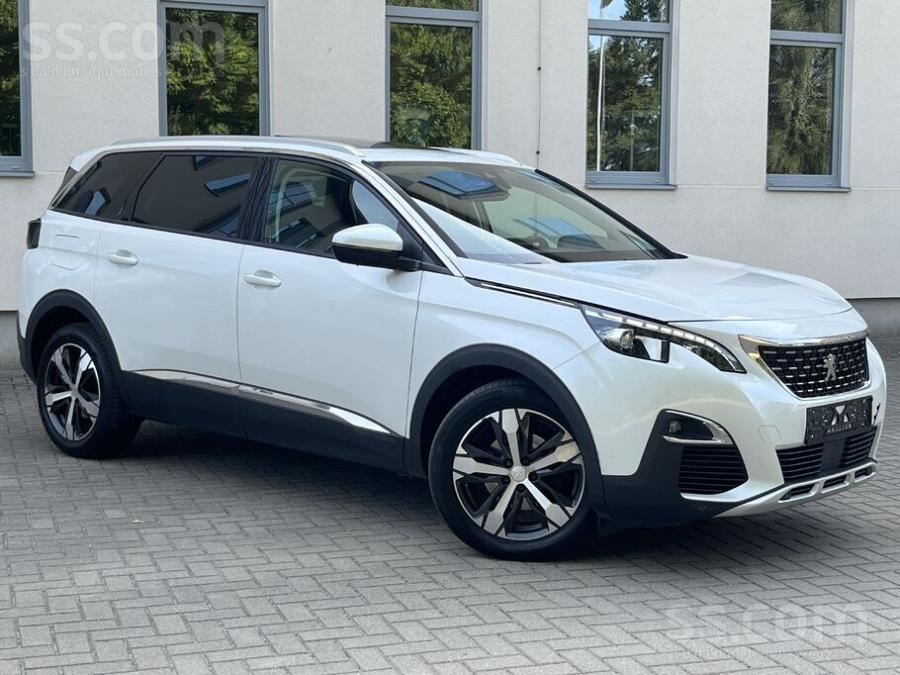 Белый Пежо 5008 2019 в Елгава, объемом двигателя 1.20 л и пробегом 131 тыс. км за 12590 €, фото 4 на AUTOMOTO.COM.LV
