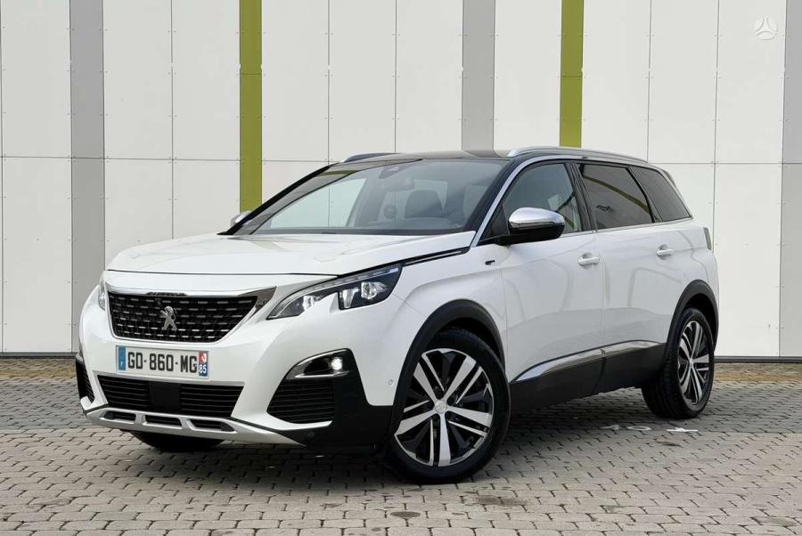 Balts Peugeot 5008 2019 Tauragė, ar dzinēja tilpumu 2.00 L un nobraukumu 201 tūkst. km par 14600 €, foto 1 vietnē AUTOMOTO.COM.LV