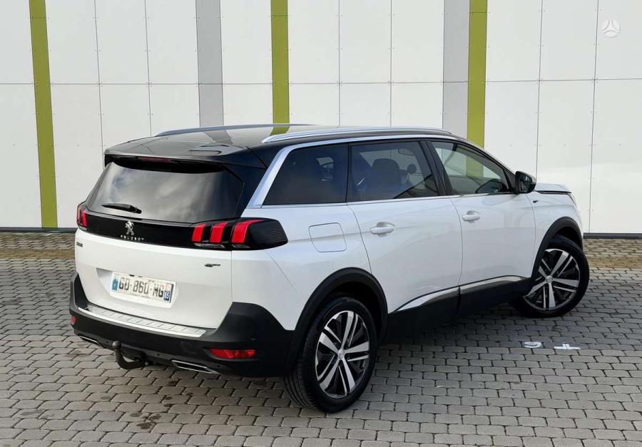 Balts Peugeot 5008 2019 Tauragė, ar dzinēja tilpumu 2.00 L un nobraukumu 201 tūkst. km par 14600 €, foto 28 vietnē AUTOMOTO.COM.LV