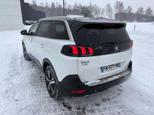 Balts Peugeot 5008 2020 Kauņa, ar dzinēja tilpumu 1.50 L un nobraukumu 259 tūkst. km par 11300 €, foto 3 vietnē AUTOMOTO.COM.LV