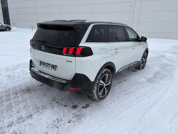 Balts Peugeot 5008 2020 Kauņa, ar dzinēja tilpumu 1.50 L un nobraukumu 259 tūkst. km par 11300 €, foto 4 vietnē AUTOMOTO.COM.LV