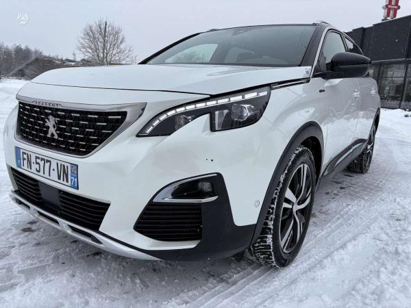 Balts Peugeot 5008 2020 Kauņa, ar dzinēja tilpumu 1.50 L un nobraukumu 259 tūkst. km par 11300 €, foto 6 vietnē AUTOMOTO.COM.LV