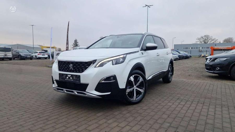 Balts Peugeot 5008 2020 Marijampole, ar dzinēja tilpumu 1.50 L un nobraukumu 169 tūkst. km par 15790 €, foto 2 vietnē AUTOMOTO.COM.LV