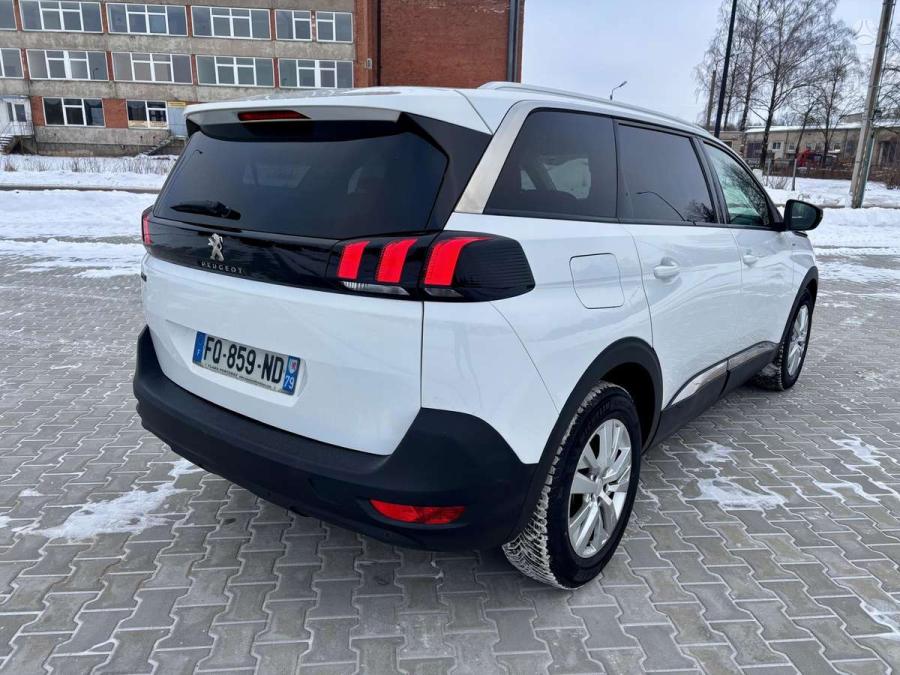 Balts Peugeot 5008 2020 Tauragė, ar dzinēja tilpumu 1.50 L un nobraukumu 250 tūkst. km par 9900 €, foto 7 vietnē AUTOMOTO.COM.LV