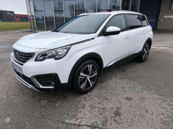Balts Peugeot 5008 2020 Šauļi, ar dzinēja tilpumu 1.50 L un nobraukumu 175 tūkst. km par 11999 €, foto 1 vietnē AUTOMOTO.COM.LV