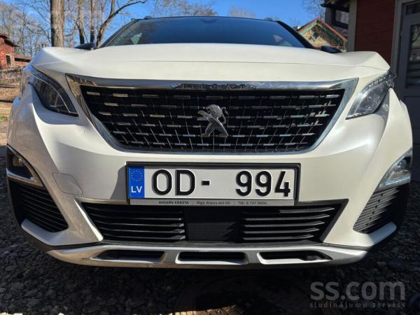 Balts Peugeot 5008 2020 Rīga, ar dzinēja tilpumu 1.50 L un nobraukumu 130 tūkst. km par 16200 €, foto 1 vietnē AUTOMOTO.COM.LV