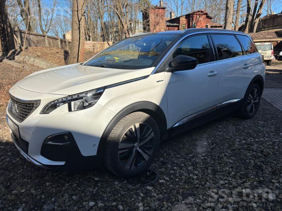 Balts Peugeot 5008 2020 Rīga, ar dzinēja tilpumu 1.50 L un nobraukumu 130 tūkst. km par 16200 €, foto 3 vietnē AUTOMOTO.COM.LV