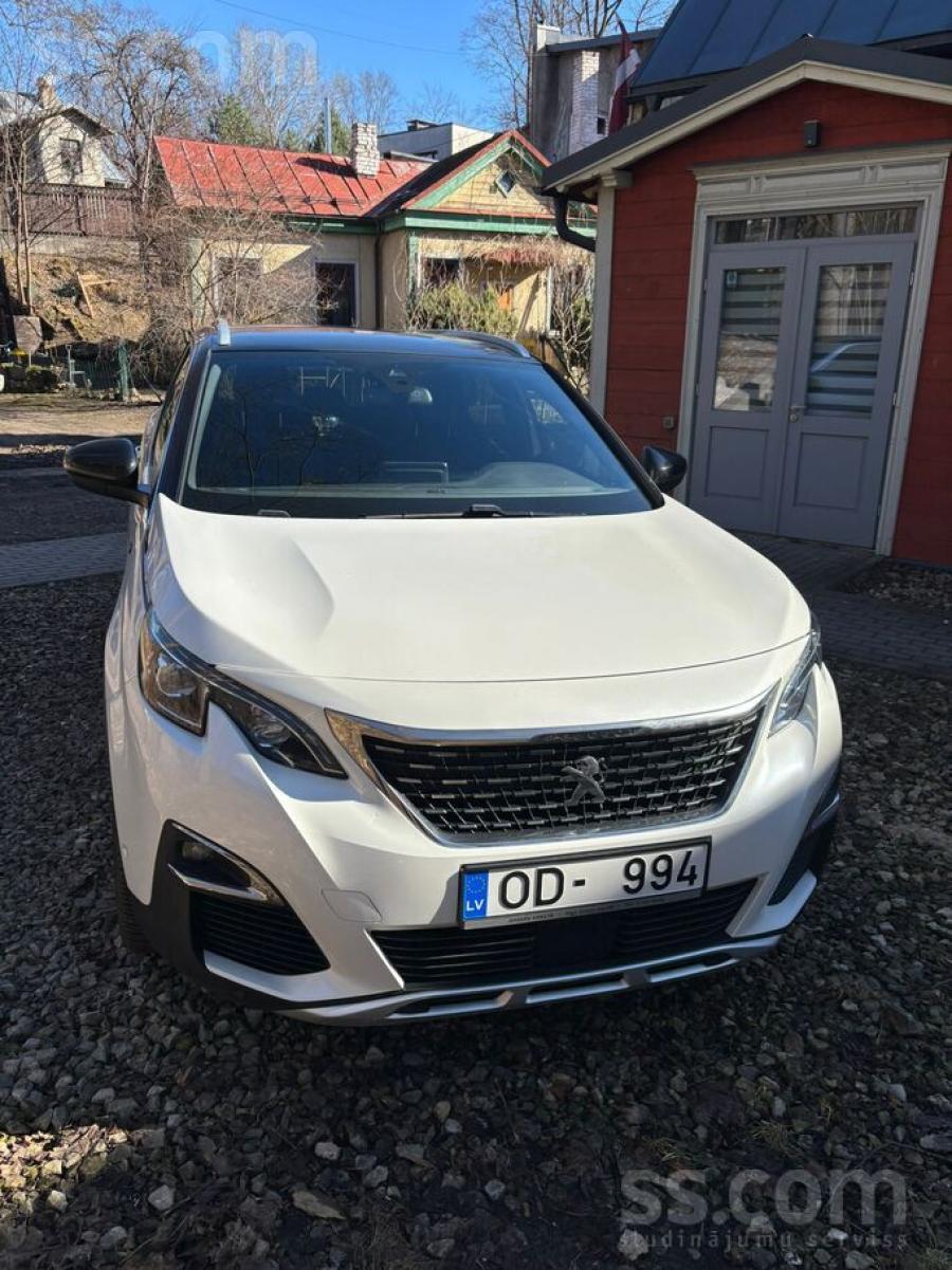 Balts Peugeot 5008 2020 Rīga, ar dzinēja tilpumu 1.50 L un nobraukumu 130 tūkst. km par 16200 €, foto 4 vietnē AUTOMOTO.COM.LV