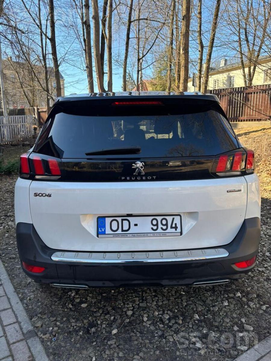 Balts Peugeot 5008 2020 Rīga, ar dzinēja tilpumu 1.50 L un nobraukumu 130 tūkst. km par 16200 €, foto 7 vietnē AUTOMOTO.COM.LV