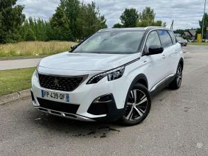 Balts Peugeot 5008 2020 Tauragė, ar dzinēja tilpumu 1.50 L un nobraukumu 178 tūkst. km par 12900 €, foto  vietnē AUTOMOTO.COM.LV