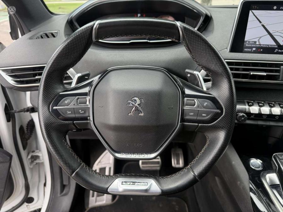 White Peugeot 5008 2020 in Taurage, with an engine capacity of 1.50 L and mileage of 178 thousand km for 12900 €, photo 19 on AUTOMOTO.COM.LV