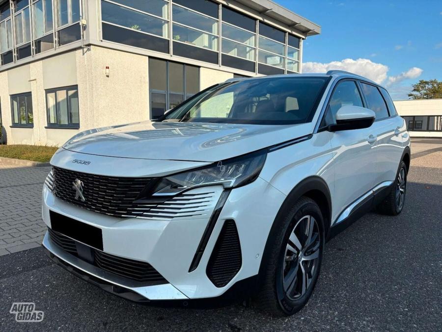 Balts Peugeot 5008 2021 Kauņa, ar dzinēja tilpumu 1.20 L un nobraukumu 100 tūkst. km par 25168 €, foto 1 vietnē AUTOMOTO.COM.LV
