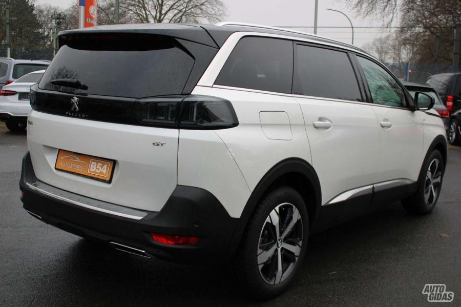 Balts Peugeot 5008 2021 Kauņa, ar dzinēja tilpumu 2.00 L un nobraukumu 69 tūkst. km par 30068 €, foto 5 vietnē AUTOMOTO.COM.LV